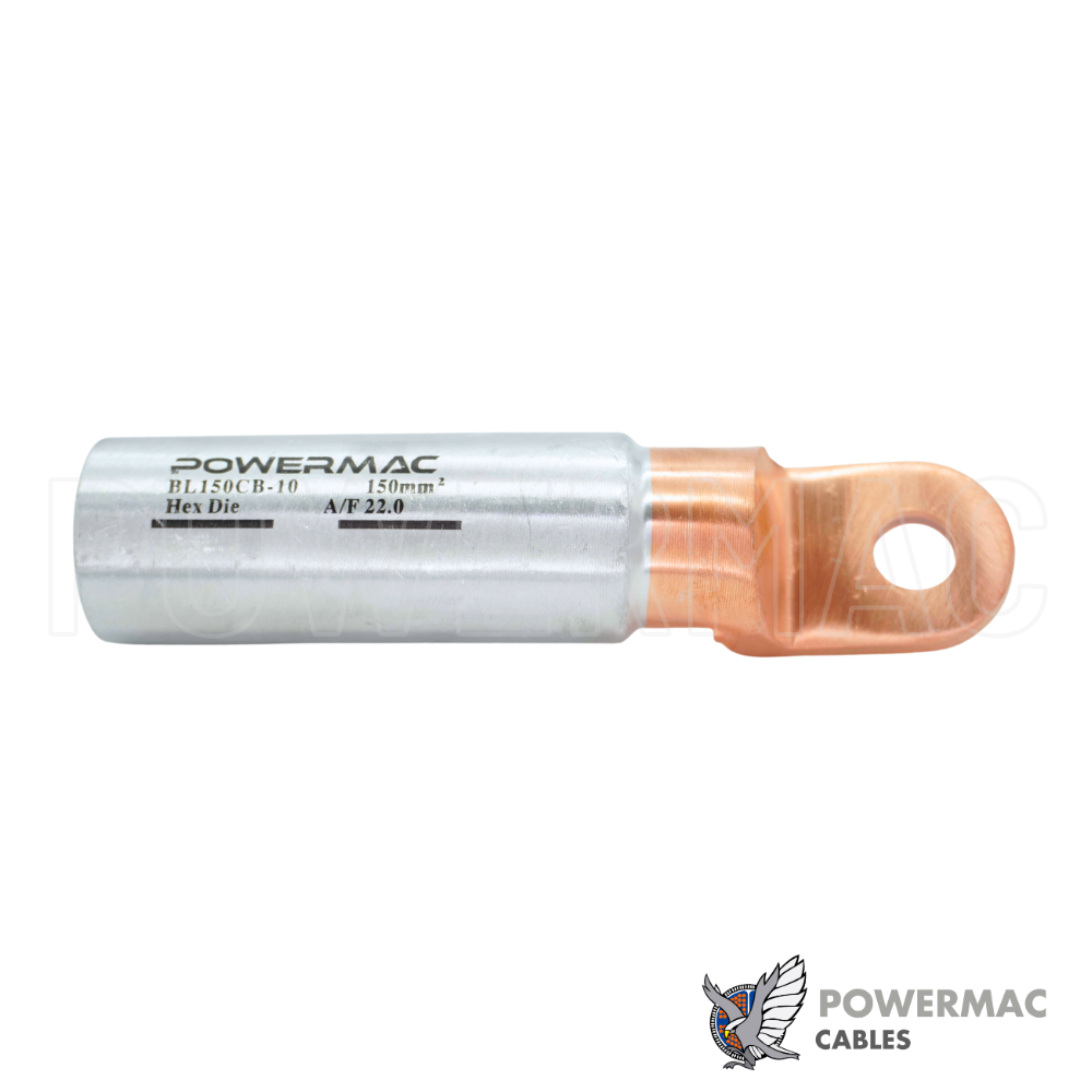 150mm Bi-metal Narrow Palm Circuit Breaker Lug